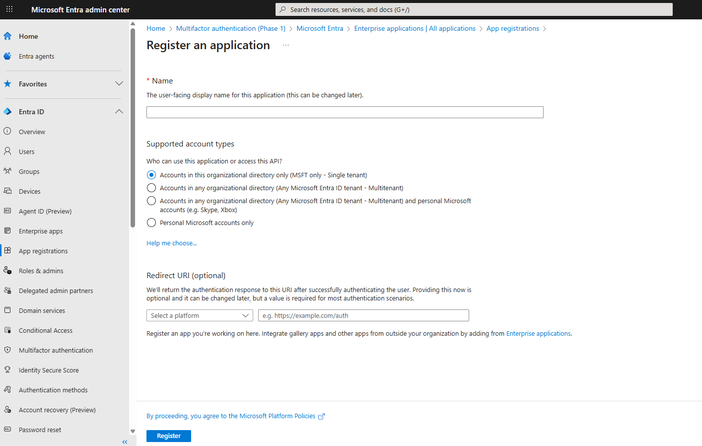 Preparing for Modern Authentication in SPOC